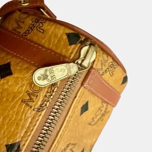 MCM | Bags | Authentic Mcm Barrel Crossbody Bag | Poshmark